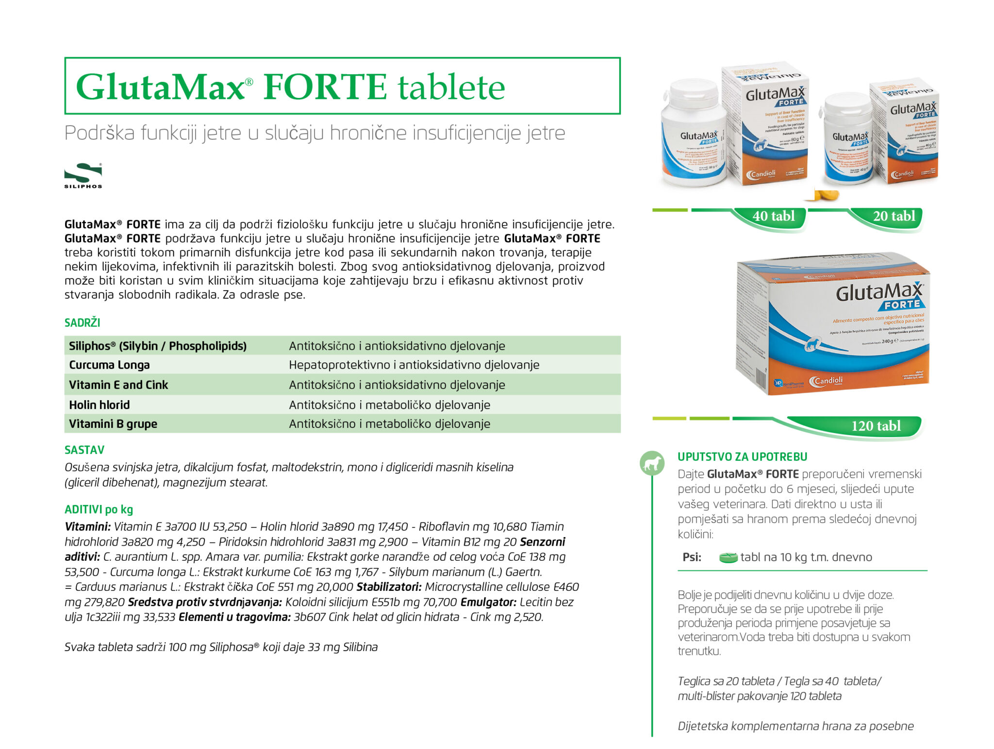 GLUTAMAX FORTE TABLETE | Veterinarska Ambulanta MIM COOP Banja Luka